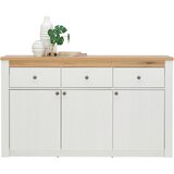 Landscape komoda, bela, hrast san remo | Shoptok.si