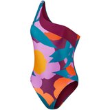 Speedo ženski jednodelni kupaći kostim Printed Asymmetric 8-00309315781 ...