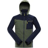 Alpine pro Men's softshell jacket with membrane LANC olivine | ePonuda.com