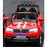 Džip bmw 304 dvosed na akumulator sa daljinskim upravljanjem - crveni ...