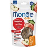 Monge gift dental cat rabbit & apple - mini mesne poslastice (50g ...