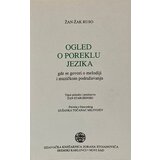 IK Zorana Stojanovića Žan-Žak Ruso - Ogled o poreklu jezika | ePonuda.com