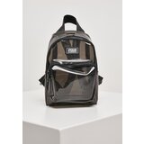 Urban Classics Transparent mini backpack transparent black | Shoptok.si