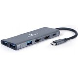 Gembird A-CM-COMBO3-01 USB Type-C 3-in-1 multi-port adapter (Hub + HDMI ...