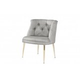 Atelier Del Sofa fotelja roma gold metal cream | ePonuda.com