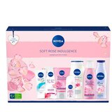 Nivea soft rose indulgence ženski set, 7 komada | Eponuda.com