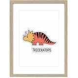 Dekordom Kids slika sa ramom 27x37cm 28238 Triceratops | ePonuda.com