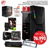 Računar tetramagon infinity amd ryzen 5 5500/16GB/SSD 1TB/RTX 3060 12GB ...