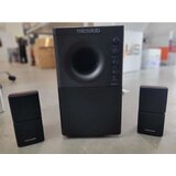 Microlab X3BT aktivni drveni zvucnici 2.1 sistem 98W rms, 3,5mm ...