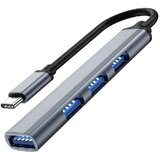 Fast Asia USB 3.1 kabl TIP-C na 4 x HUB 3.0 sivi | Eponuda.com