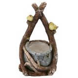 Ukrasna figura saksija sa pticama 26x24x48 cm (GOT6524) | ePonuda.com