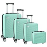 Sydney kofer set 4 komada abs svetlo zelena ( 870289 ) | Eponuda.com