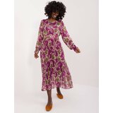 Fashion Hunters purple dress with shiny thread | ePonuda.com