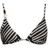 Defacto Fall In Love Regular Fit Striped Triangle Bikini Top | ePonuda.com