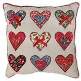 REX International ukrasni jastuk - patchwork hearts | ePonuda.com
