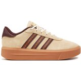 Adidas Ženske patike Court Platform Suede, Krem | ePonuda.com