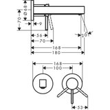 Hansgrohe finoris ugradna slavina za umivaonik 76051000 | Eponuda.com