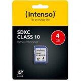 Intenso 4GB (3411450) memorijska kartica sdhc class10 | ePonuda.com