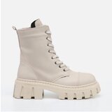 Yaya by Hotiç Ankle Boots - Beige - Flat | Eponuda.com