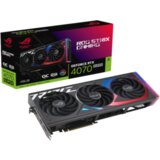 Asus grafička karta rog strix gaming rtx 4070 super oc 12GB GDDR6X, 3x ...