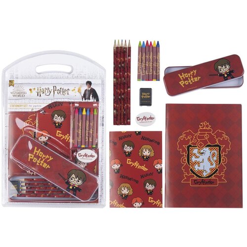 HARRY POTTER STATIONERY SET SCHOOL GRYFFINDOR | ePonuda.com