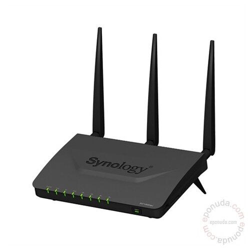 Synology RT1900AC Router, 1Ghz, 4xGBE, 1xWAN, 802 AC/N/A 5Ghz ruter ...