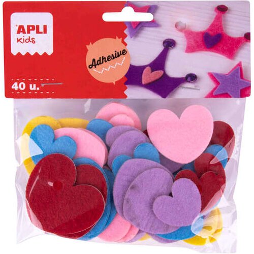 Apli Samolepljiva srca od filca | ePonuda.com
