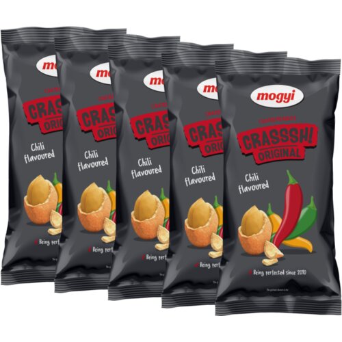 Mogyi Crasssh Kikiriki kuglice, Chilli, 5x60g | EPonuda.com