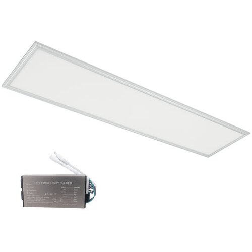 Elmark Led panel 40W 4000K 295x1195mm IP54 Emergency 92PANEL029NW54E ...