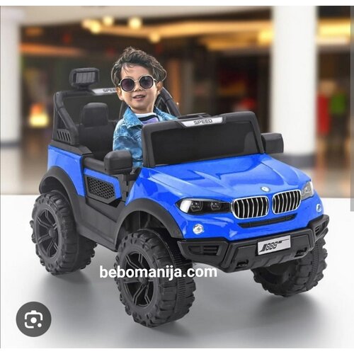 Dečiji džip bmw style 4x4 na akumulator - beli, BJ21B | ePonuda.com