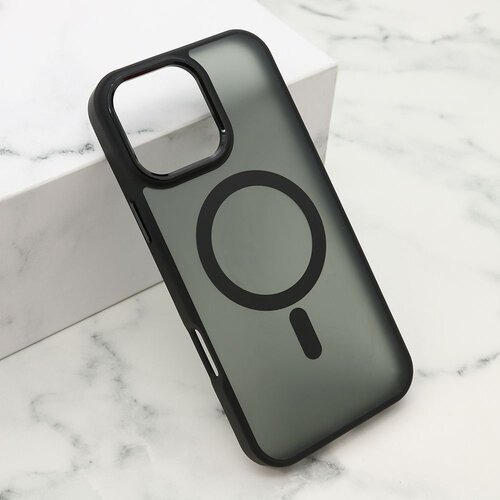 maska silky magsafe za iphone 16 pro max/ crna | ePonuda.com