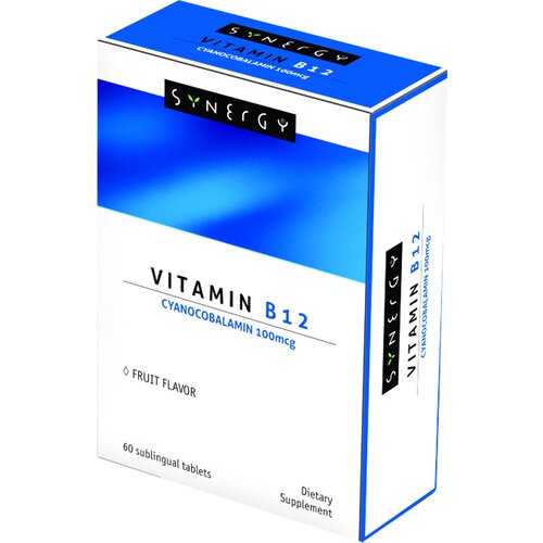 Synergy vitamin B12 60 tableta | ePonuda.com