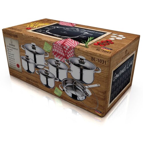 BLAUMANN set posudja inox 12/1 490759 | ePonuda.com