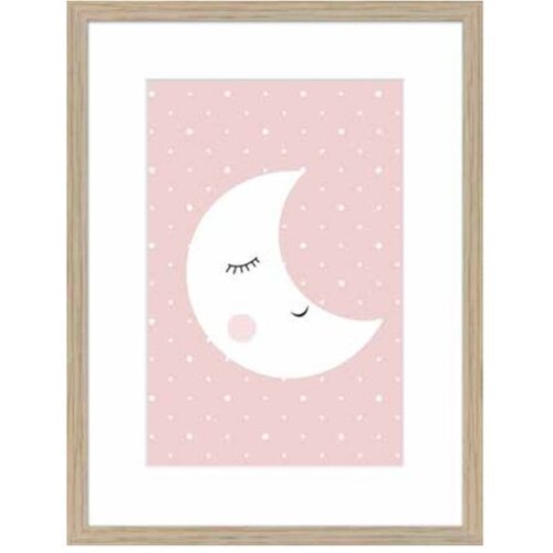Dekordom Kids slika sa ramom 27x37cm Toir24022 Moon Pink | ePonuda.com