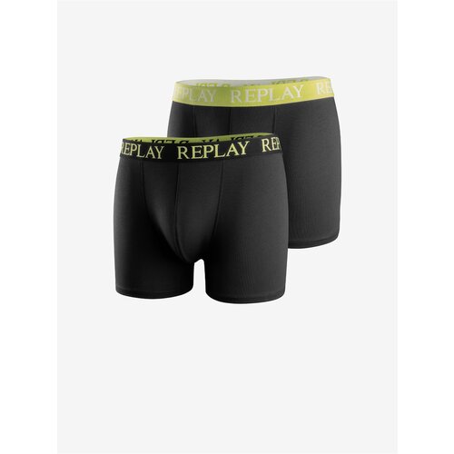 Replay Set of two men's boxers in black - Men's | ePonuda.com