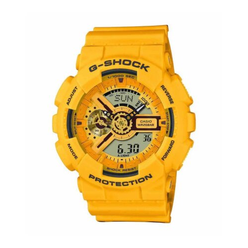 Casio Unisex g shock Žuti analogno digitalni sportski ručni sat sa ...