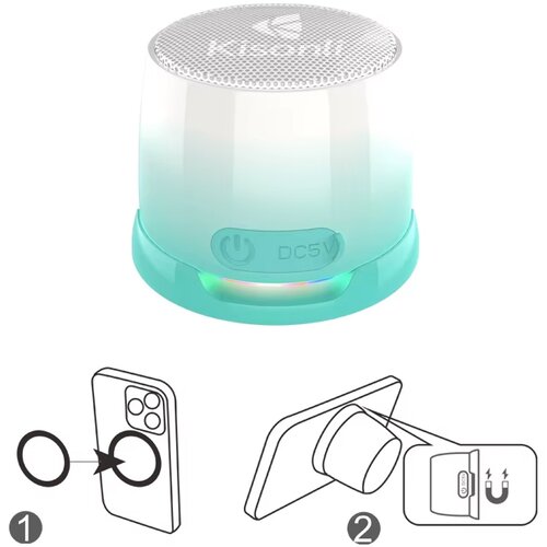 bluetooth zvučnik kisonli C100 mint | Eponuda.com