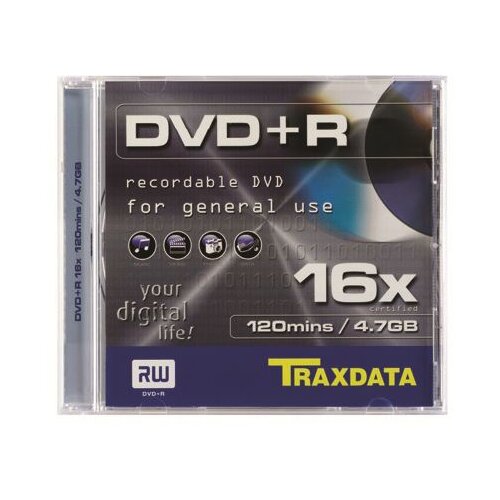 Traxdata med dvd trx dvd+r 4.7GB 16X BOX1 | ePonuda.com