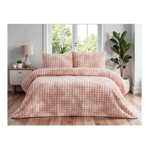 Ćebe set Reflections – 220x240cm + 2 jastučnice 50x70cm Blush ( VLK000369-reflectionsblush ...