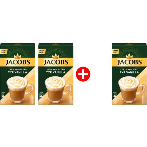 Jacobs instant kafa cappuccino original 8x11,6g, 2+1 | ePonuda.com