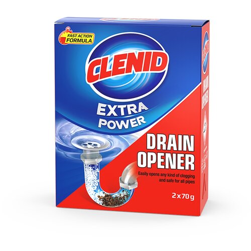 Clenid sredstvo za otpušivanje slivnika 2 x 70g | ePonuda.com