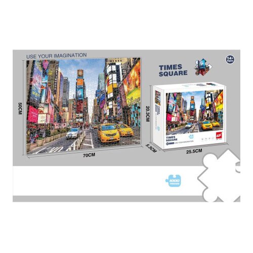 Sozzle, puzzle, Times Square, 1000 dela ( 882117 ) | ePonuda.com