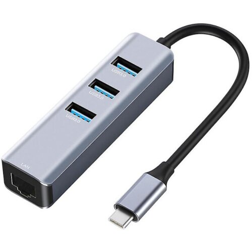 Fast_Asia fast asia usb kabl 3.1 hub sa 3xUSB kabl 3.0 + RJ45 metal ...
