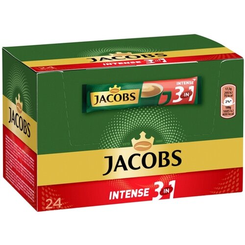 Jacobs instant kafa 3in1 intense box 24 komada 420g | ePonuda.com