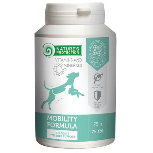 Nature's Protection suplement za pse i mačke - Mobility Formula 75g/75 ... Nature's Protection suplement za pse i mačke - Mobility Formula 75g/75 ...