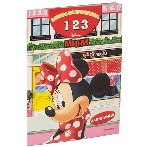 Egmont Grupa autora - Disney - Mini Maus: Zabava sa brojevima 123 ...