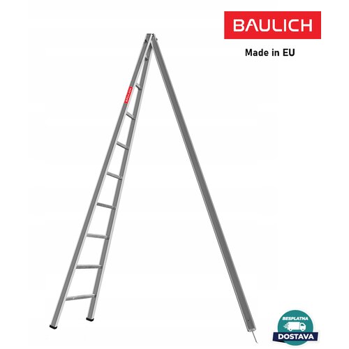 Baulich baštenske merdevine 1x9 - 2,39m aluminijumske | Eponuda.com