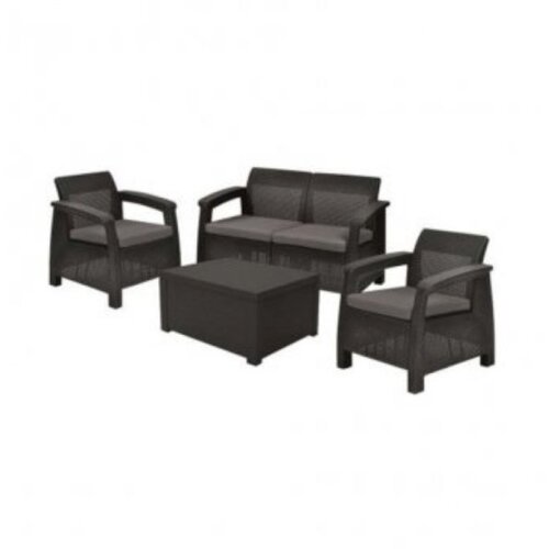 Keter CORFU II Baštenski set, Pe-ratan, grafit (CU 223204) OUTLET ...