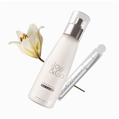 GlowGo Glow and Go Set Instant Skin Care Cleanser za lice 100ml ...