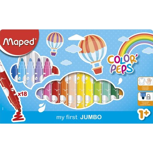 Maped Flomasteri Color Peps Maxy/ set 1/18 | ePonuda.com